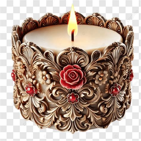 크리스마스 촛불과 장식 흰색 절연 크리스마스 양초와 화이트 절연 장식 크리스마스 양초 Png 일러스트 및 이미지 에 대한 무료 다운로드 Pngtree