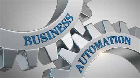 Automation Business And Industrial Process Workflow Optimisation Software Development Concept