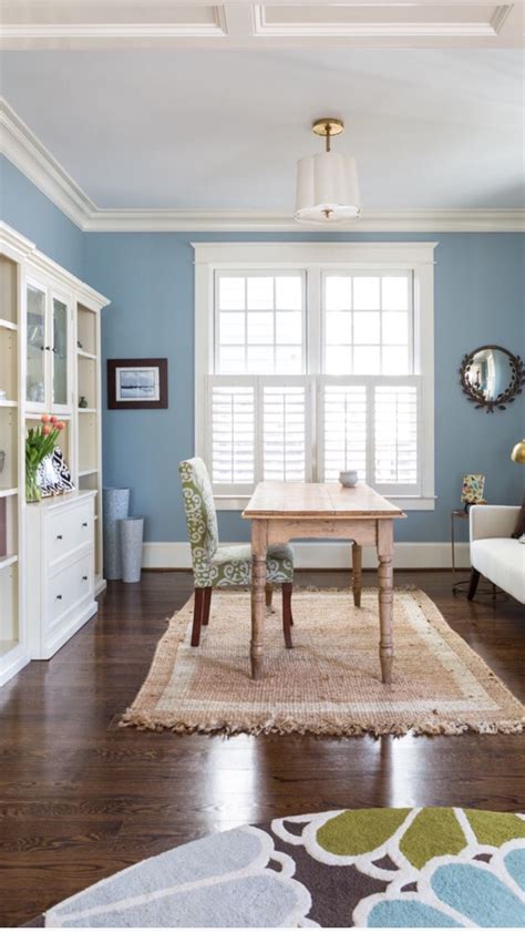Benjamin Moore Blue Living Room