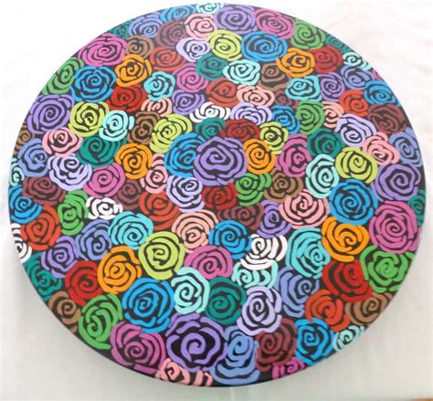 Lazy Susan Flowers CHERI LASHER