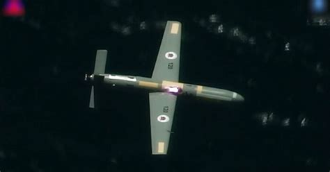 영상 이스라엘 공중 발사 레이저로 드론 격추 성공