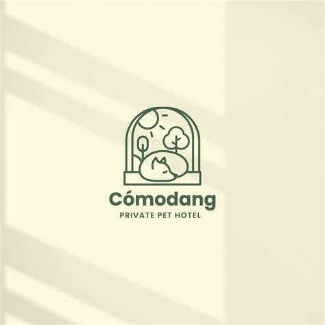 애견호텔 로고디자인 로고 디자인 포트폴리오 크몽