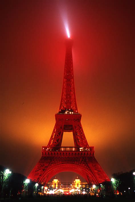 Was The Eiffel Tower Red At Vaughn Josephs Blog