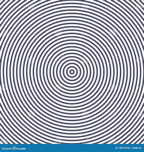 Concentric Circle Elements For Sound Wave Stock Vector Illustration Of Geometric Abstract