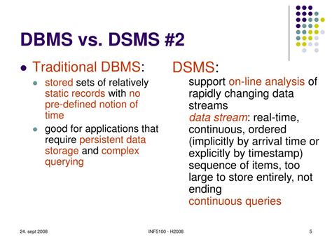 Ppt Data Stream Management Systems Dsms Introduction Concepts