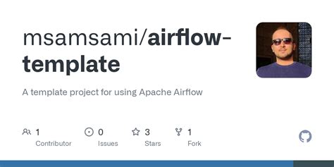 Github Msamsamiairflow Template A Template Project For Using Apache
