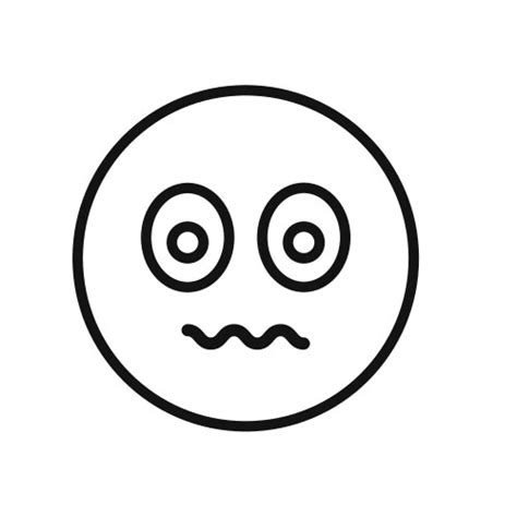 Guilty Face Emoji Icon For Expressive Digital Vector Image