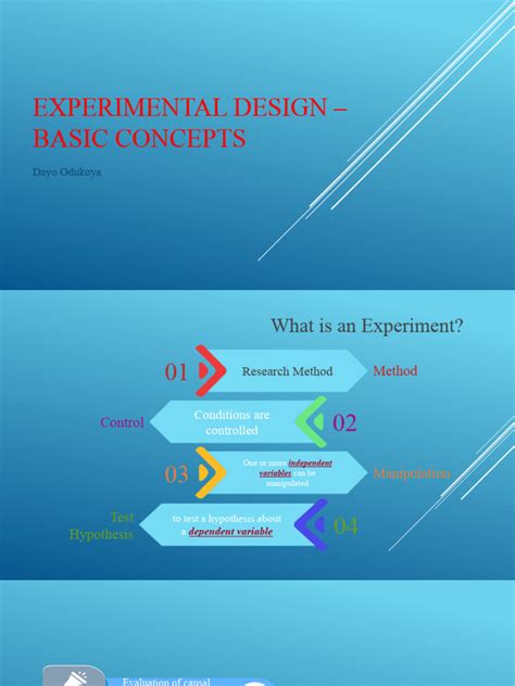 Basic Concepts In Experimental Psychology Pdf Experiment Dependent And Independent Variables