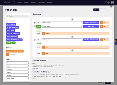 List Of AgileData App Screens Agiledata Docs Documentation