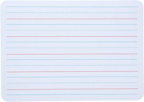 Elayard Double Sided Small Whiteboard Dry Erase Writing Board With Red