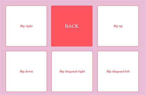 Css Flip How To Rotate And Flip An Image