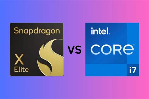 Snapdragon X Elite Vs Intel Core I Benchmark Comparison