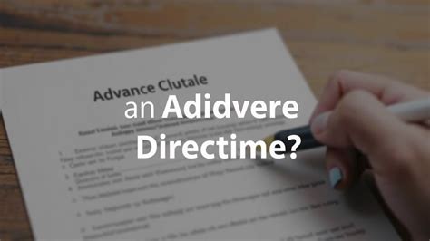 What Is An Advance Directive By Lisafitz Gerald Sep 2024 Medium