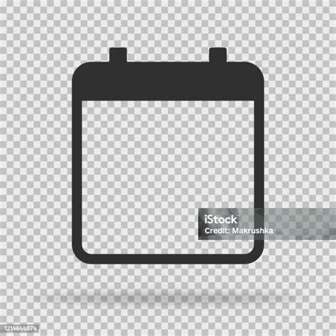 플랫 디자인의 캘린더 아이콘입니다 모임 미리 알림 벡터 Eps 10 계획에 대한 스톡 벡터 아트 및 기타 이미지 계획 고급 그림자 Istock