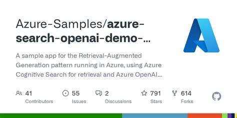 Azure Search Openai Demo Csharpinframainbicep At Main · Azure Samplesazure Search Openai