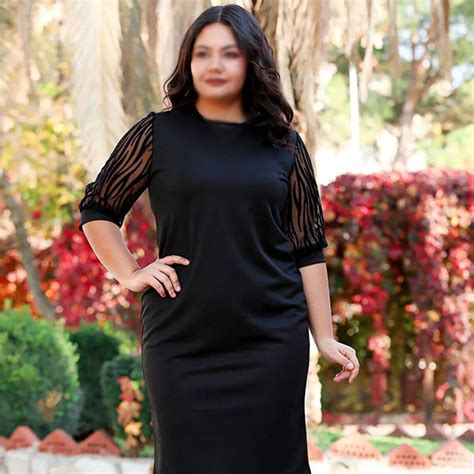 مدل لباس پوشیده برای افراد چاق لباس شب برای چاق ها