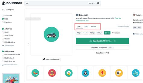 Iconfinder官网 国外免费图标插图贴纸下载网站 Tbox导航