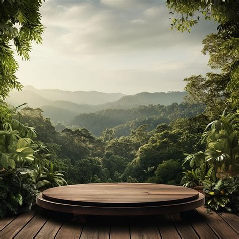 Фон с видом на горы поле Фон для презентации товара Нейросеть Фон для товара Фоновые