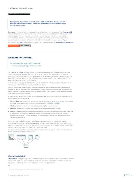 iot sensors ngsi v2 smart supermarket tutorials pdf internet of