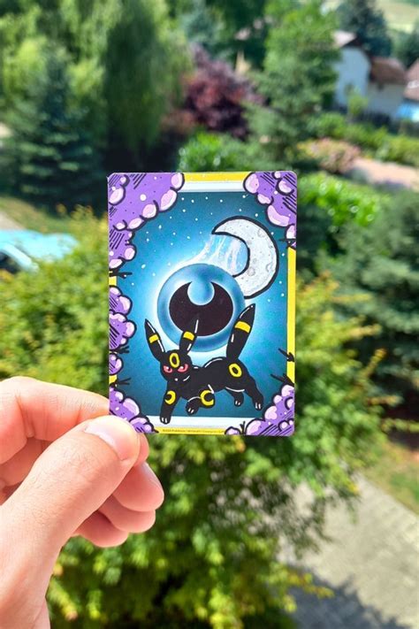 Umbreon Custom Card Follow For More Custom Cards 🌑 What Pokemon I