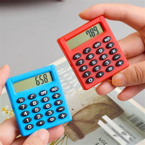 Miniature Real Functioning Calculator Dollhouse Miniature Shop Real Mini World