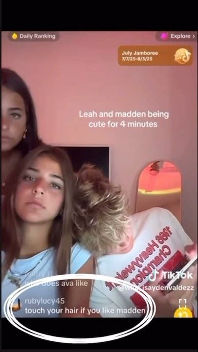 Madden And Leah On Live Maddenross Leah Ship Ladden Youtube