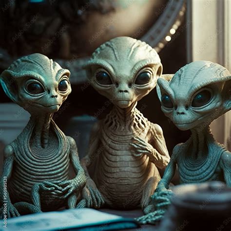Ai Generated Alien Species Created Using Ai Generative Stock