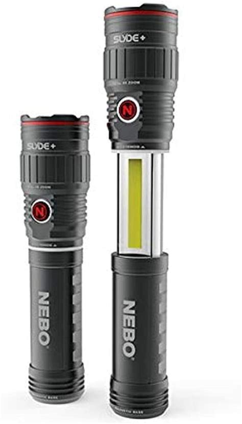 Nebo Slyde Tactical Led Flashlight Powerful 400 Lumen Bright Camping