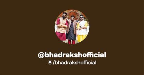 Bhadrakshofficial Instagram Facebook Linktree