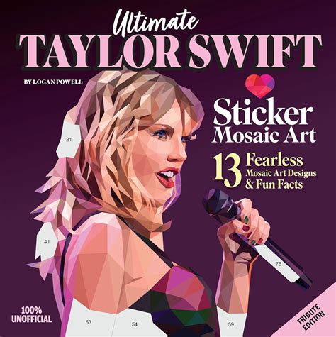 Ultimate Taylor Swift Sticker Mosaic Art 13 Fearless Mosaic Art Designs And Fun Facts Powell