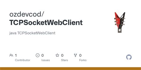 Github Ozdevcodtcpsocketwebclient Java Tcpsocketwebclient