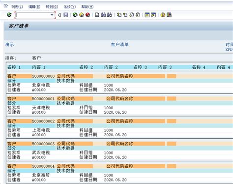 Sap 导出系统所有的单位sap中 查询客户清单 Csdn博客
