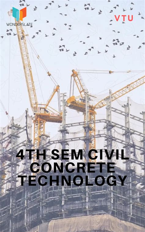 Wonderslate Vtu 4th Sem Civil Concrete Technology