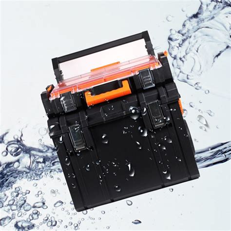 Hot Sale Portable Plastic Stackable Roller Tool Box With Handle Roller Box And Tool Box Price