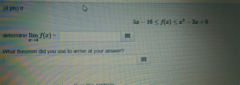 Solved X Less Than Or Equal To F X Less Than Or Equal Chegg Com