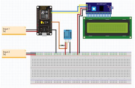 Dht11 подключение к ардуино и вывод на Lcd 1602 I2c схема и скетч