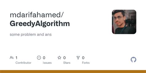 Github Mdarifahamedgreedyalgorithm Some Problem And Ans