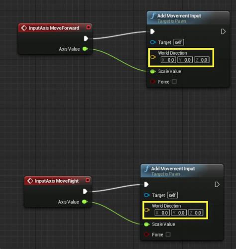 Setting Up Inputs Unreal Engine 427 Documentation Epic Developer Community