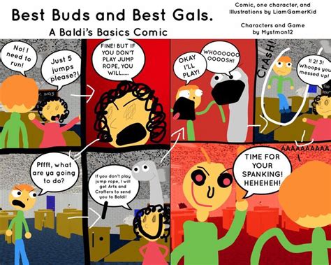 Here Is A Baldis Basics Comic Made By Me Fandom