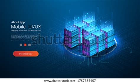 Big Data Analysis Processing Big Data Stock Vector Royalty Free 1757335457 Shutterstock