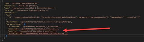 logic app consumption how to set an api connection to use logic apps