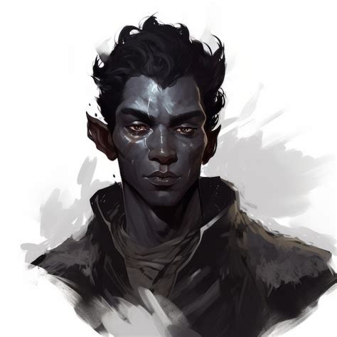 Premium Photo Shadowed Secrets A Daring Drows Deception