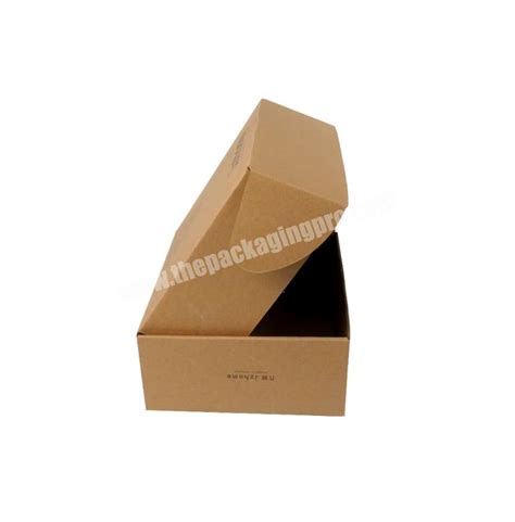 Shipping Packaging Gift Boxes For Underwear Corrugated Paper Folding Box Cartons