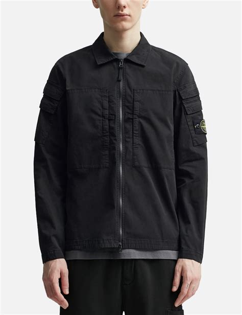 Stone Island Multi Pocket Overshirt Hbx