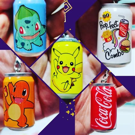 Mini Pokemon Drinks Keychains Everything Else On Carousell