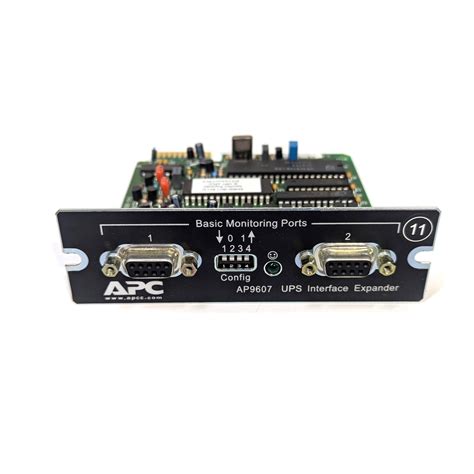 Apc Ap9607 2 Port Serial Interface Expander Smartslot Card Adhesive