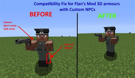 [1 8 1 7 10] Compatibility Fix For Flans Mod 3d Armours With Custom
