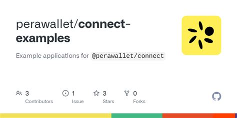 GitHub Perawallet Connect Examples Example Applications For Perawallet Connect