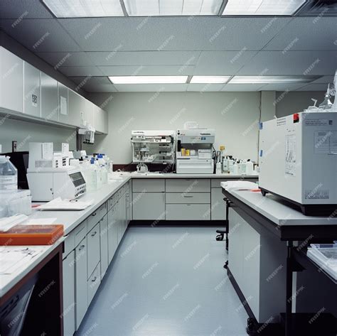 A Lab Featuring Equipment For Fingerprint Analysis And Enhancement Using Chemical Techniques