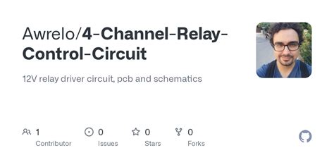 GitHub Awrelo 4 Channel Relay Control Circuit 12V Relay Driver Circuit Pcb And Schematics